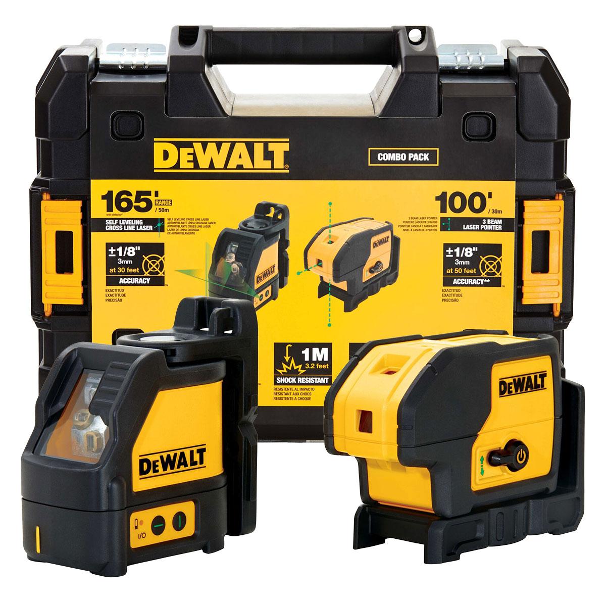 DeWalt Green Line & Spot Laser Combo Kit DW0883CG | AMES Tool Co.
