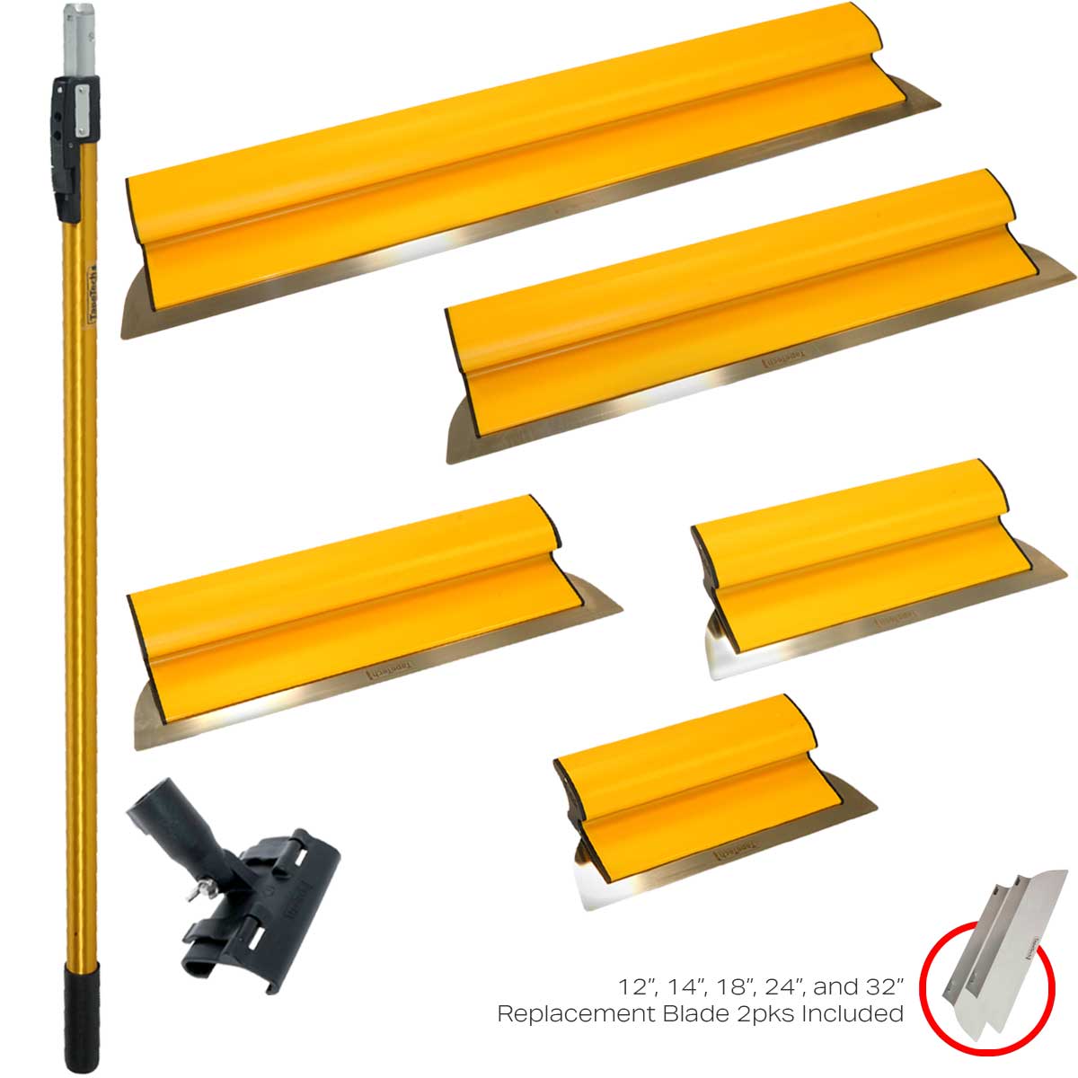 TapeTech | Premium Finishing Knife Set Deluxe | All-Wall | AMES Tool Co.